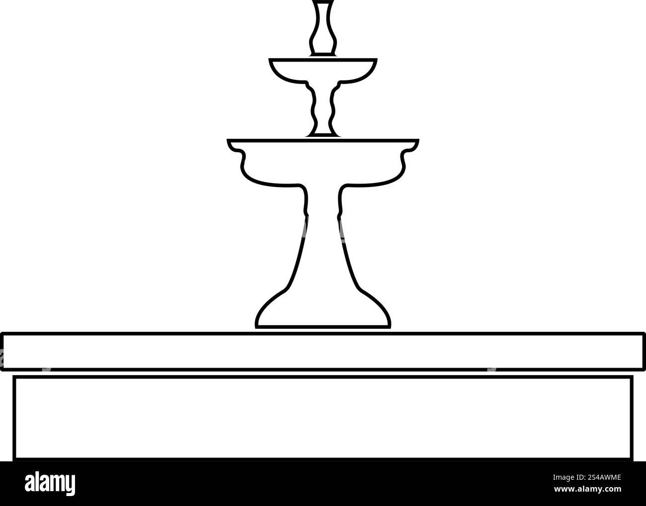 Fountain icon Stock Vector Image & Art - Alamy