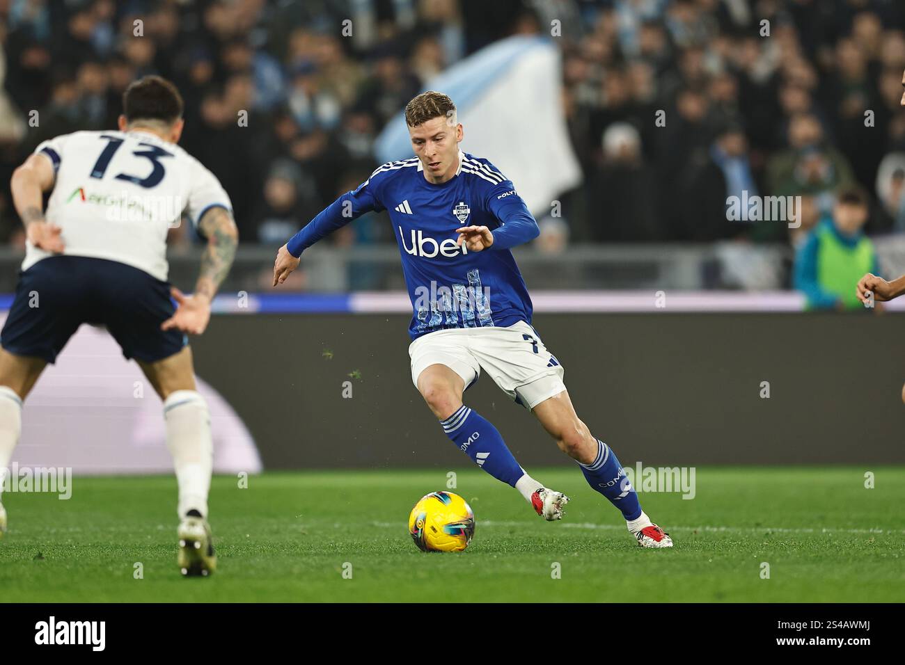 Roma, Italy. 10th Jan, 2025. Ignace Van Der Brempt (Como) Football/Soccer : Italian "Serie A ...