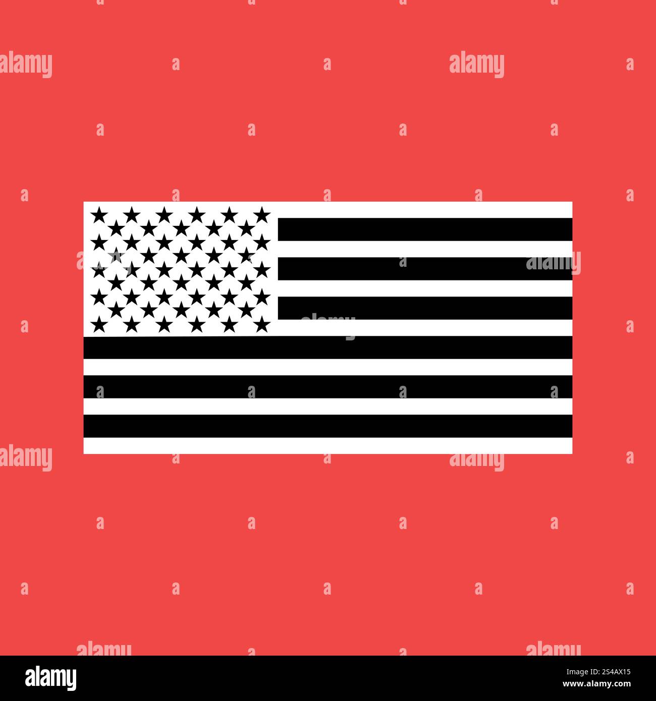 American flag white color icon .. American flag it is white color icon ...