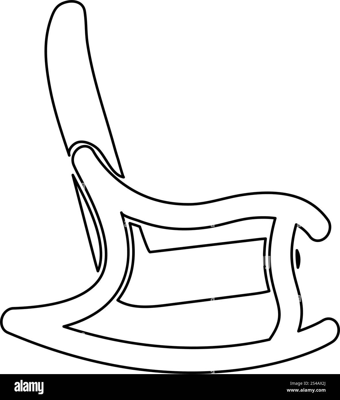 Rocking chair icon Stock Vector Image & Art - Alamy