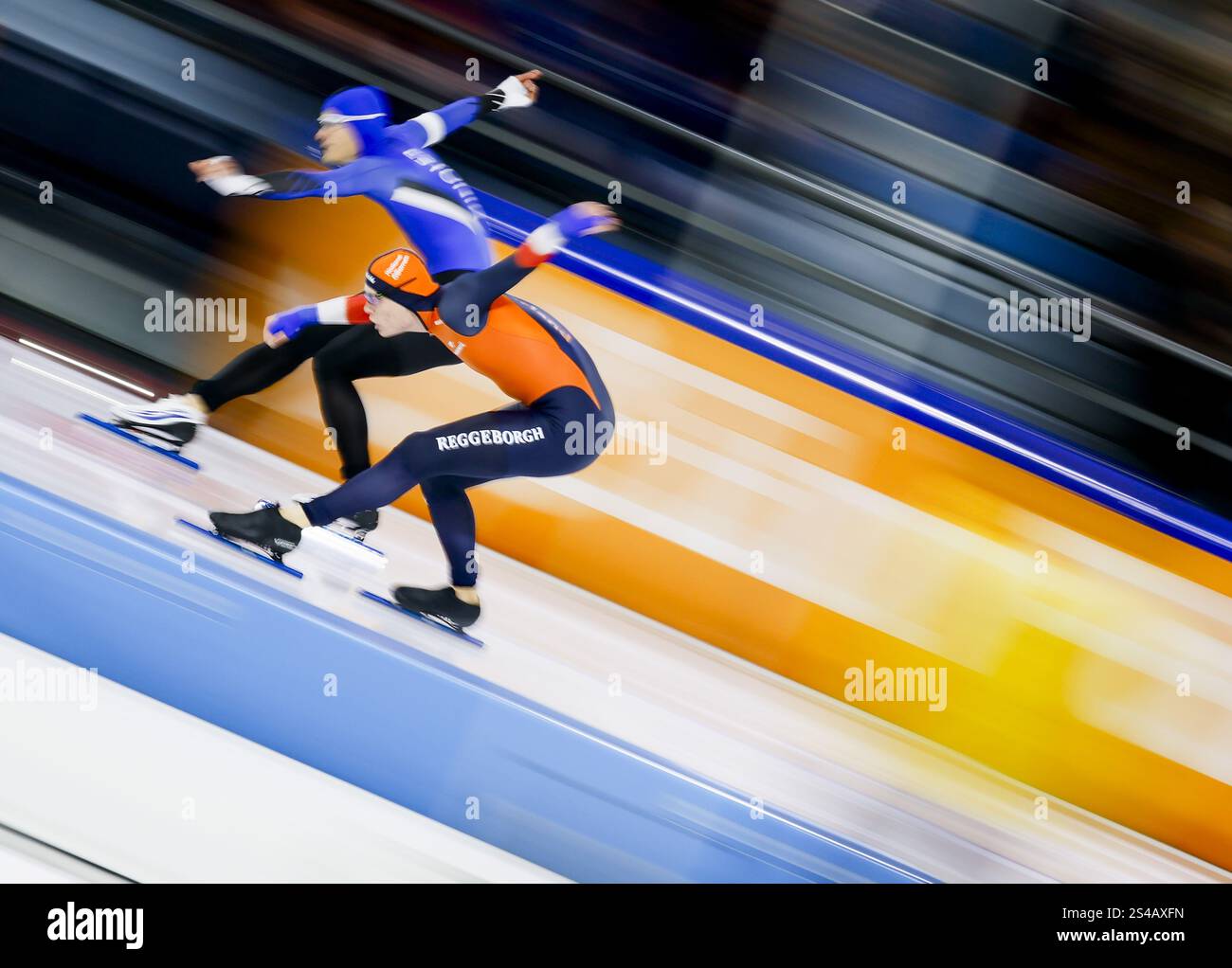 HEERENVEEN - Marten Liiv (Estonia) and Tim Prins (Netherlands) in ...