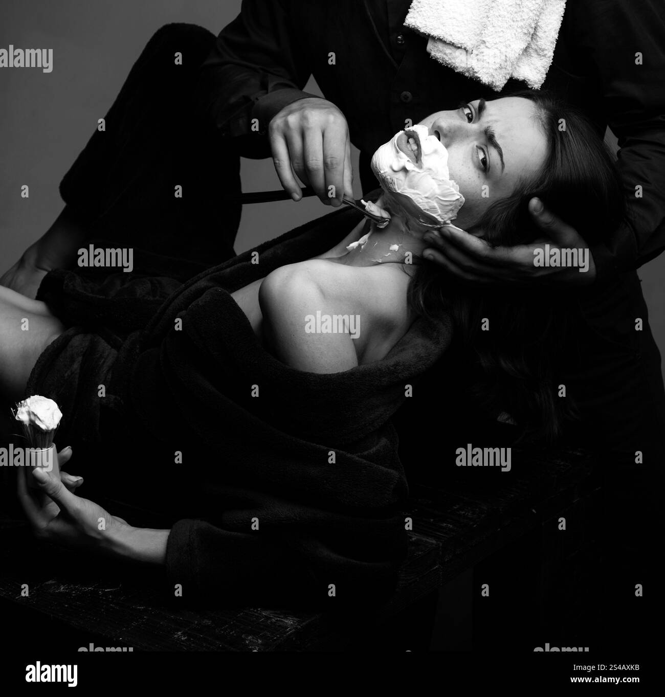 Pole cutter Black and White Stock Photos & Images - Alamy