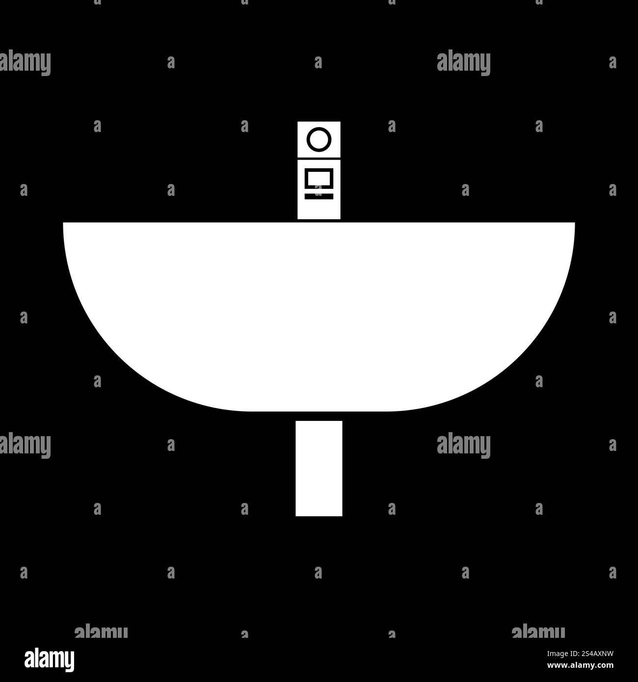 Wash basin it is icon .. Wash basin it is icon . Flat style Stock ...
