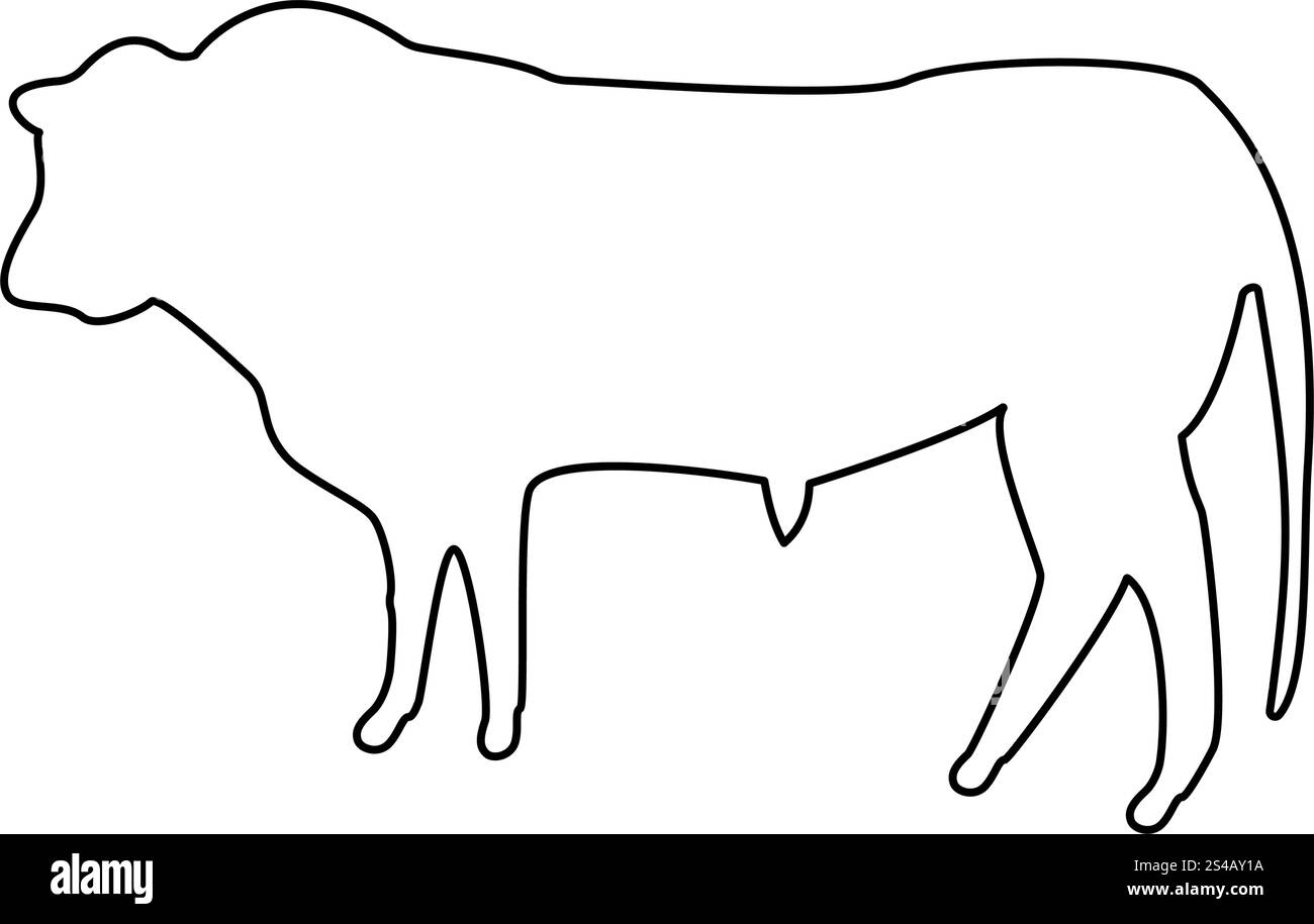 Bull icon Stock Vector Image & Art - Alamy