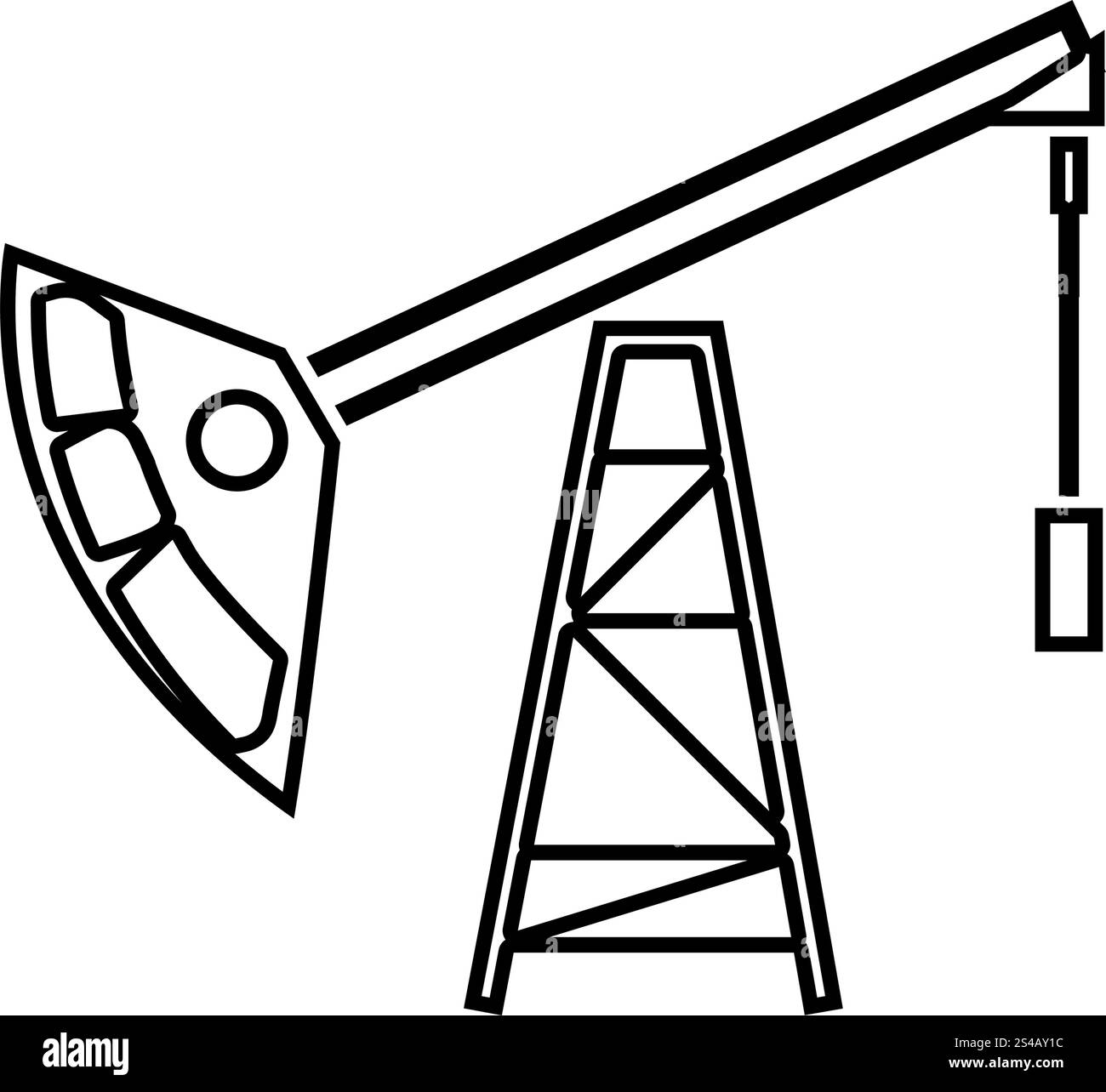 Oil rig icon Stock Vector Image & Art - Alamy