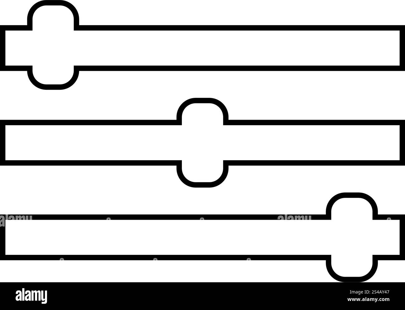 Control adjusting Black and White Stock Photos & Images - Alamy