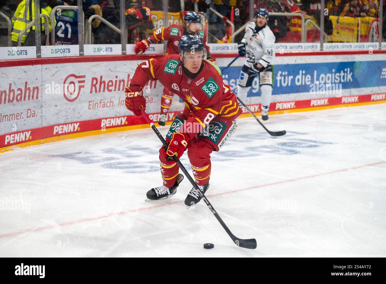 10.01.2025, Eishockey: Penny DEL, Saison 2024/2025, 35. Spieltag ...