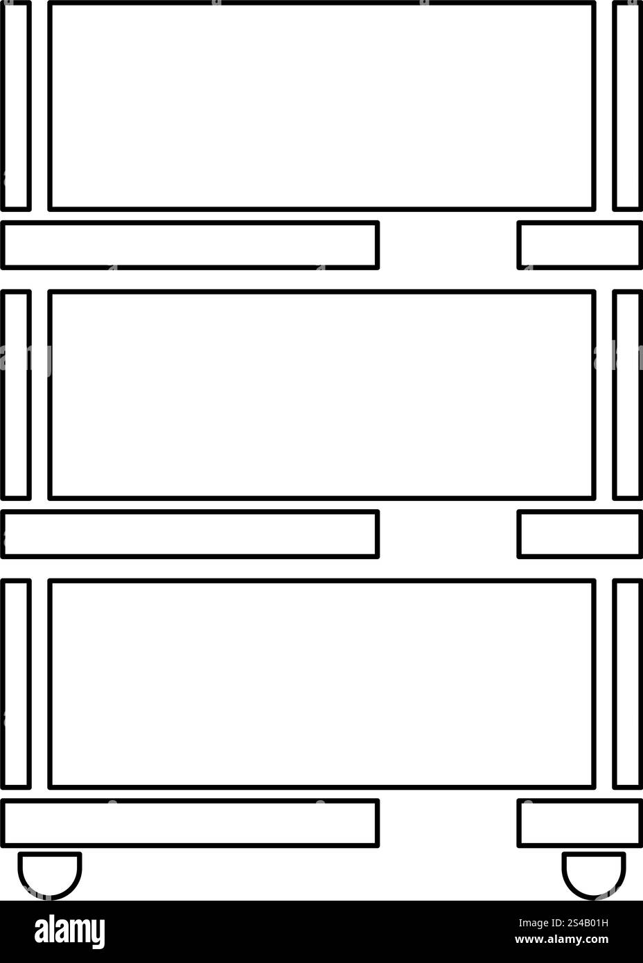 Branding rack Stock Vector Images - Alamy