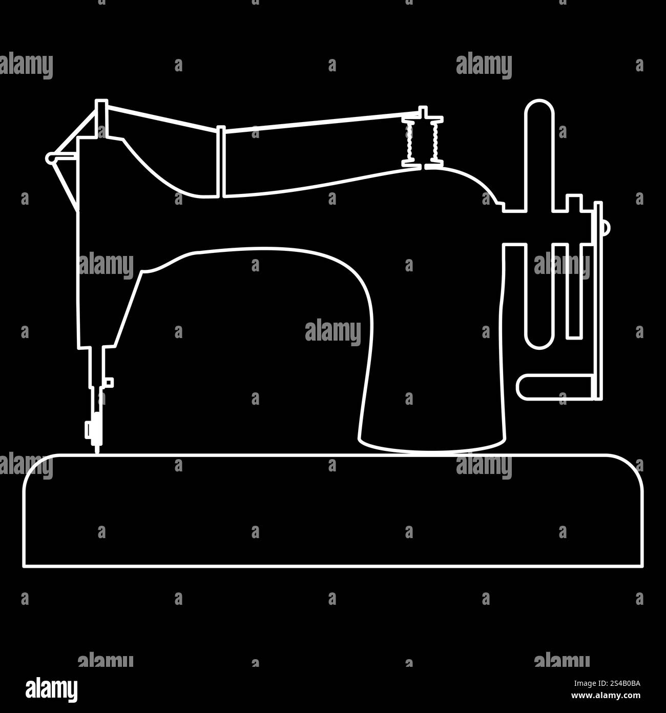 Sewing machine icon Stock Vector Image & Art - Alamy