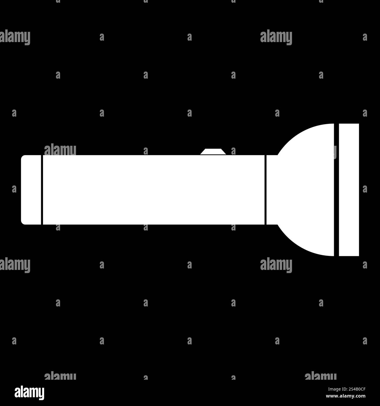Electric flashlight portable Black and White Stock Photos & Images - Alamy