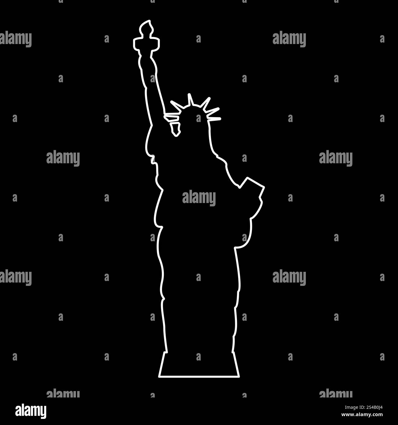 Statue Of Liberty icon Stock Vector Image & Art - Alamy