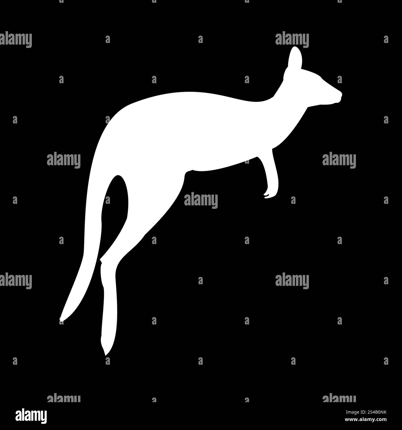 Kangaroo icon Stock Vector Image & Art - Alamy