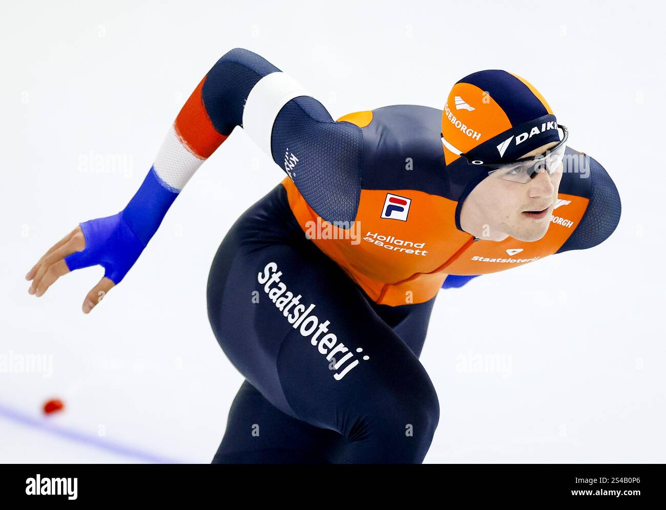 HEERENVEEN - Jenning De Boo (Netherlands) in action on the men's second ...