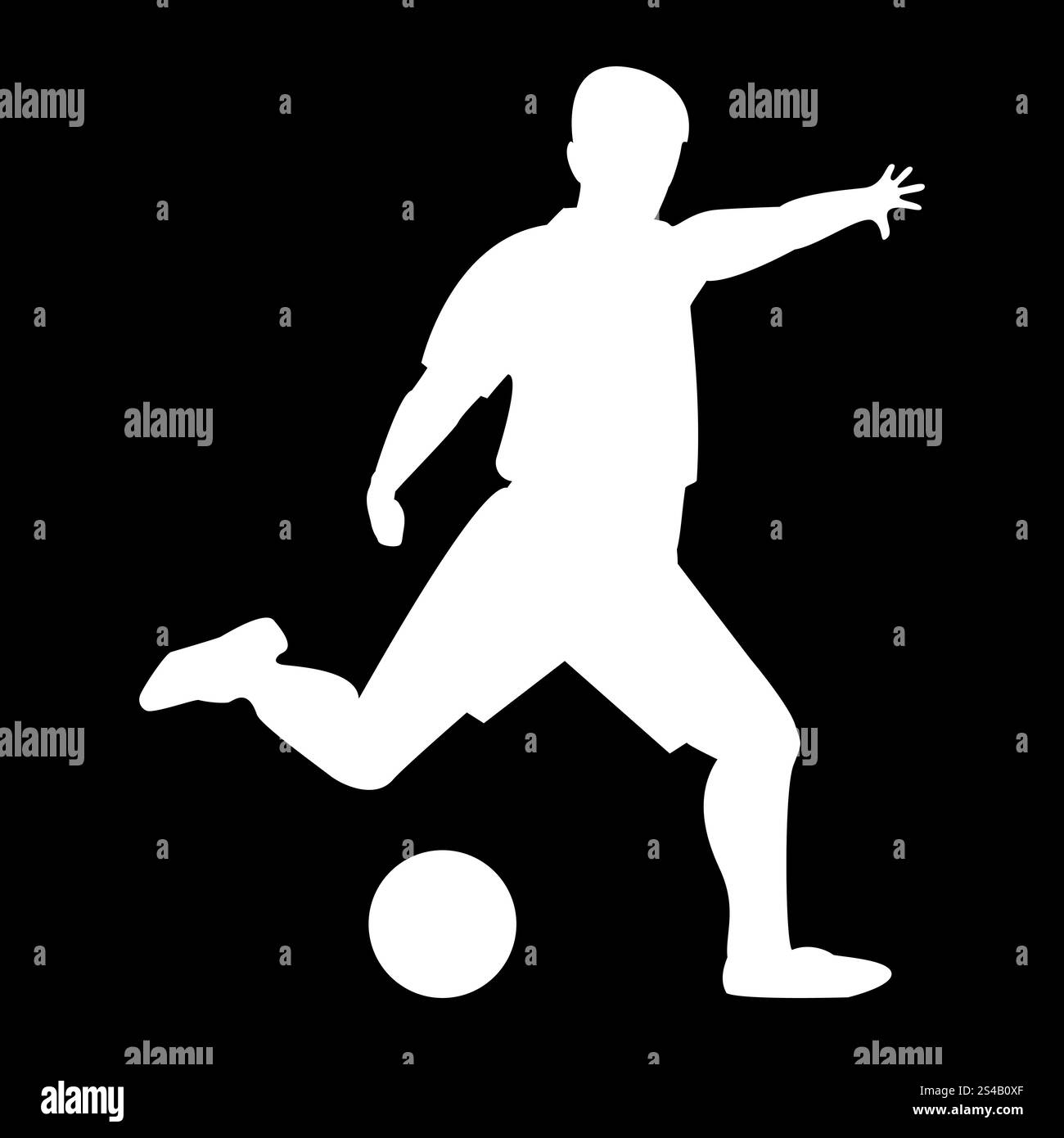 Footballer icon Stock Vector Image & Art - Alamy
