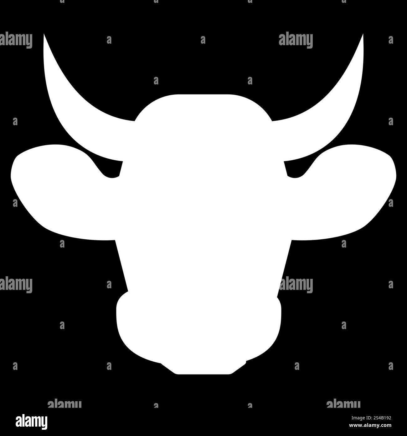 Cow head icon .. Cow head icon Stock Vector Image & Art - Alamy
