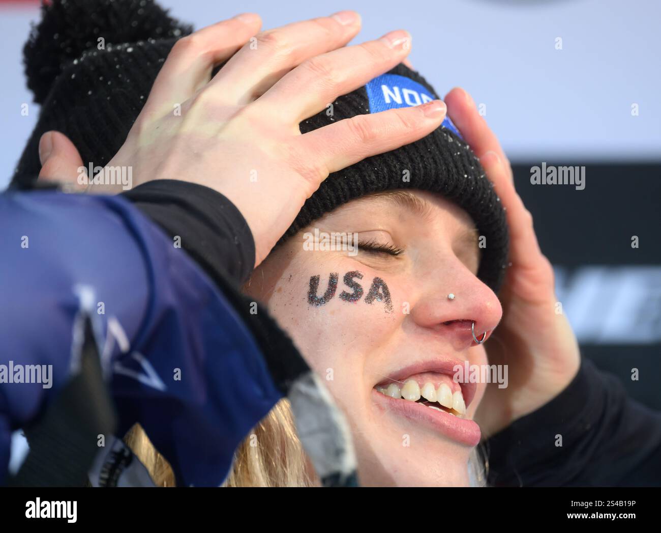 Altenberg, Germany. 11th Jan, 2025. Luge: World Cup, doubles, women ...