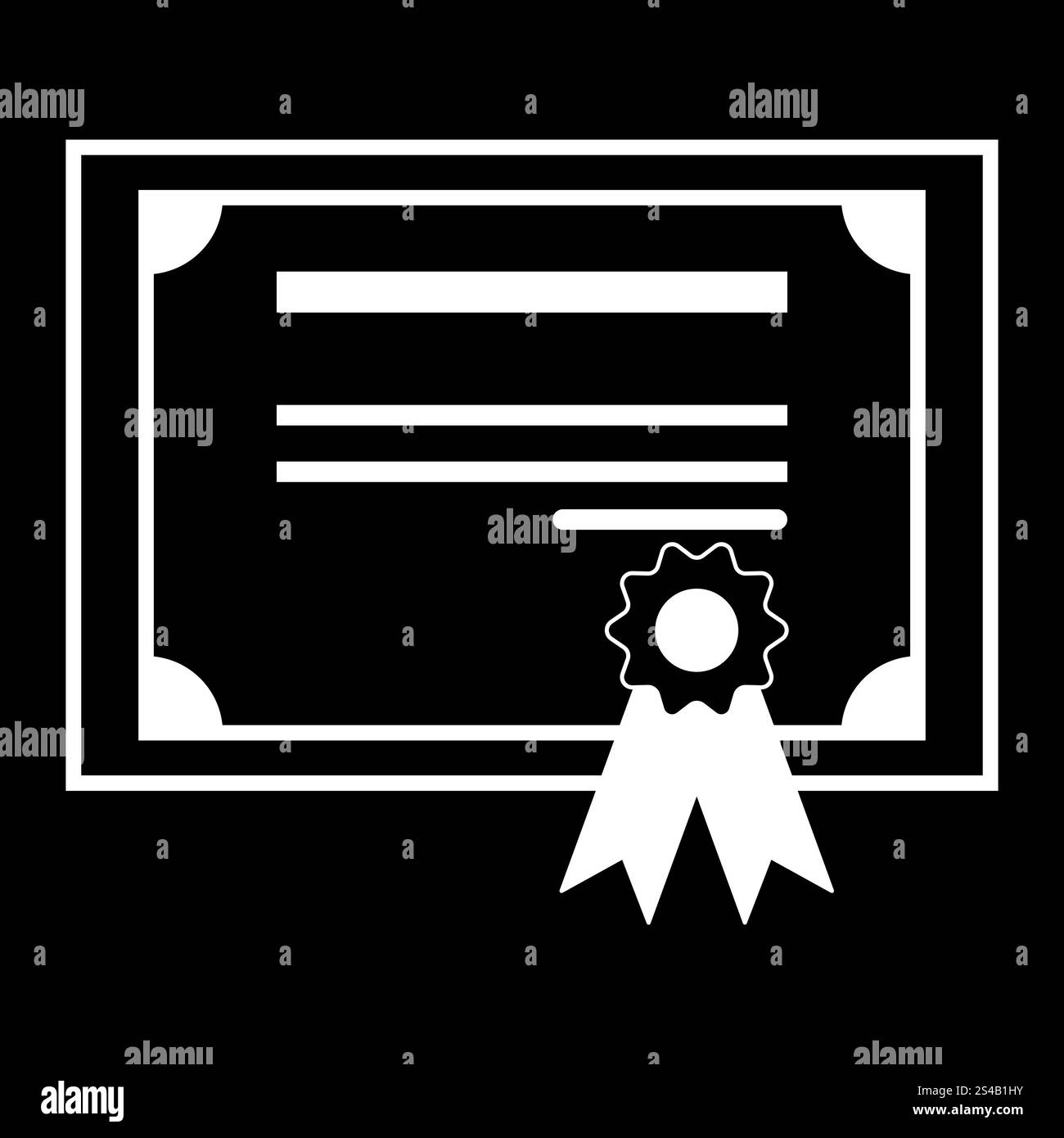 Certificate icon .. Certificate icon Stock Vector Image & Art - Alamy
