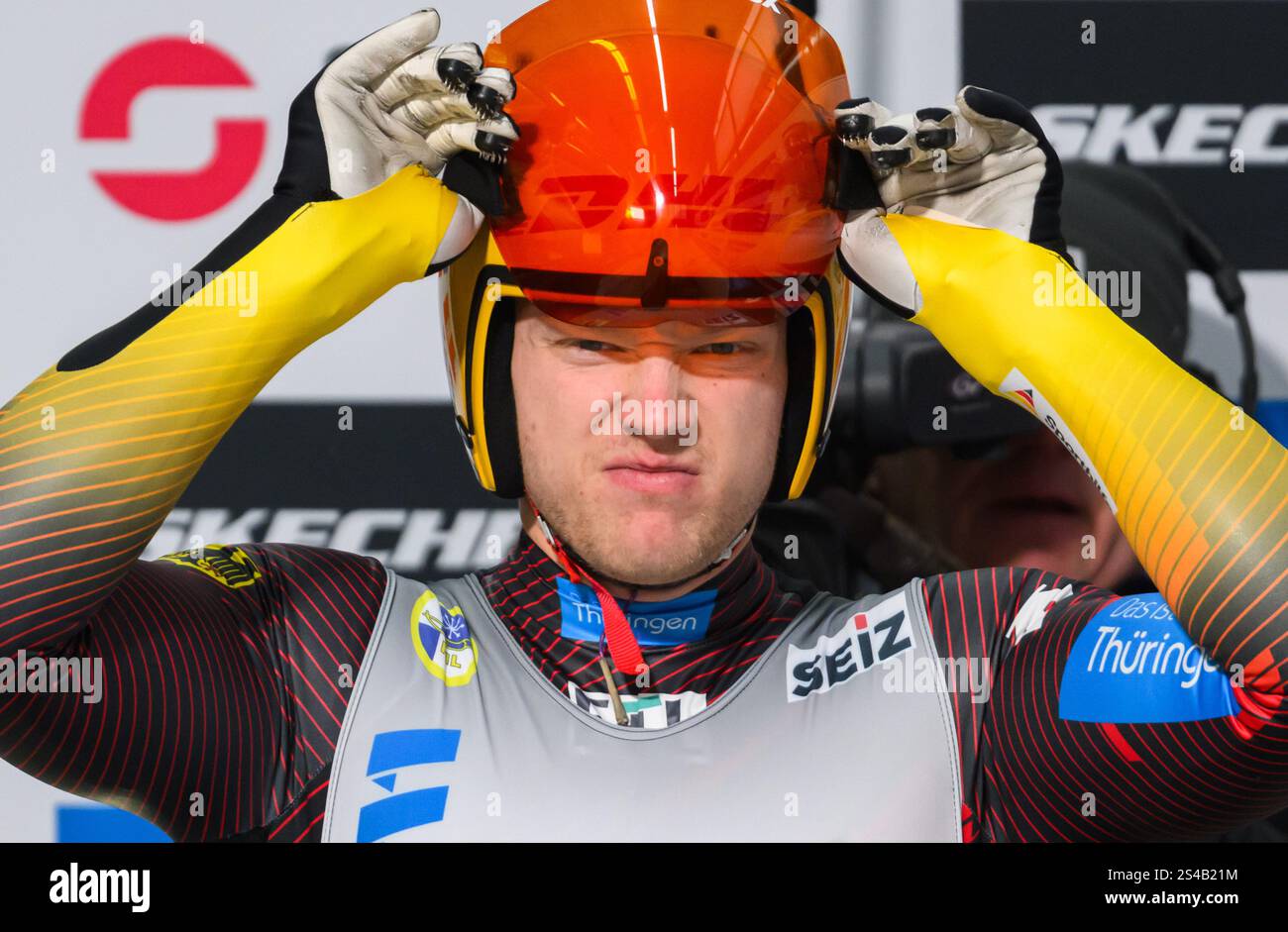 Altenberg, Germany. 11th Jan, 2025. Luge: World Cup, single-seater, men ...