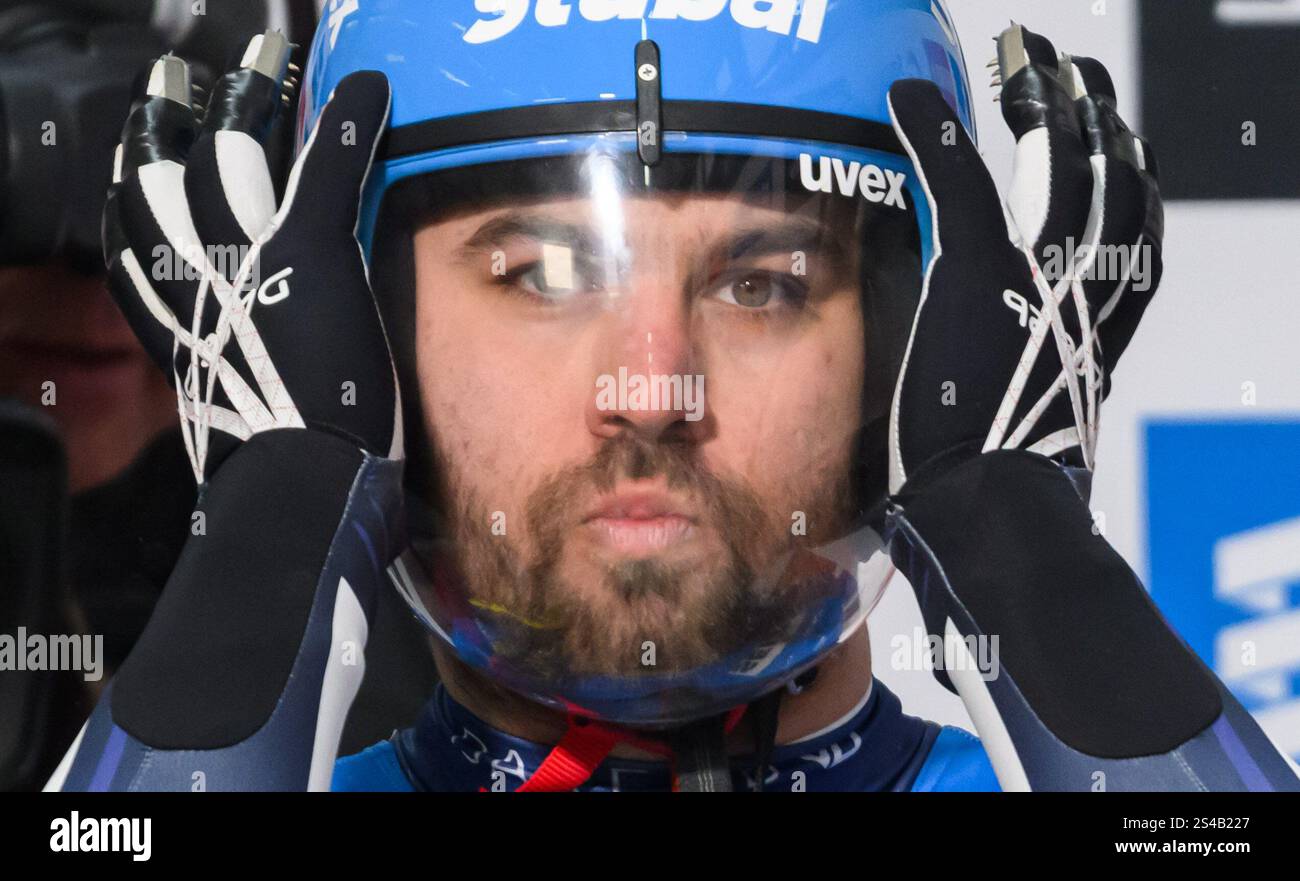 Altenberg, Germany. 11th Jan, 2025. Luge: World Cup, single-seater, men ...