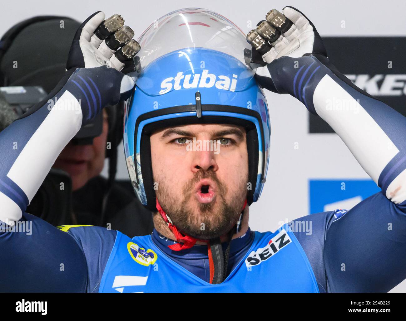 Altenberg, Germany. 11th Jan, 2025. Luge: World Cup, single-seater, men ...