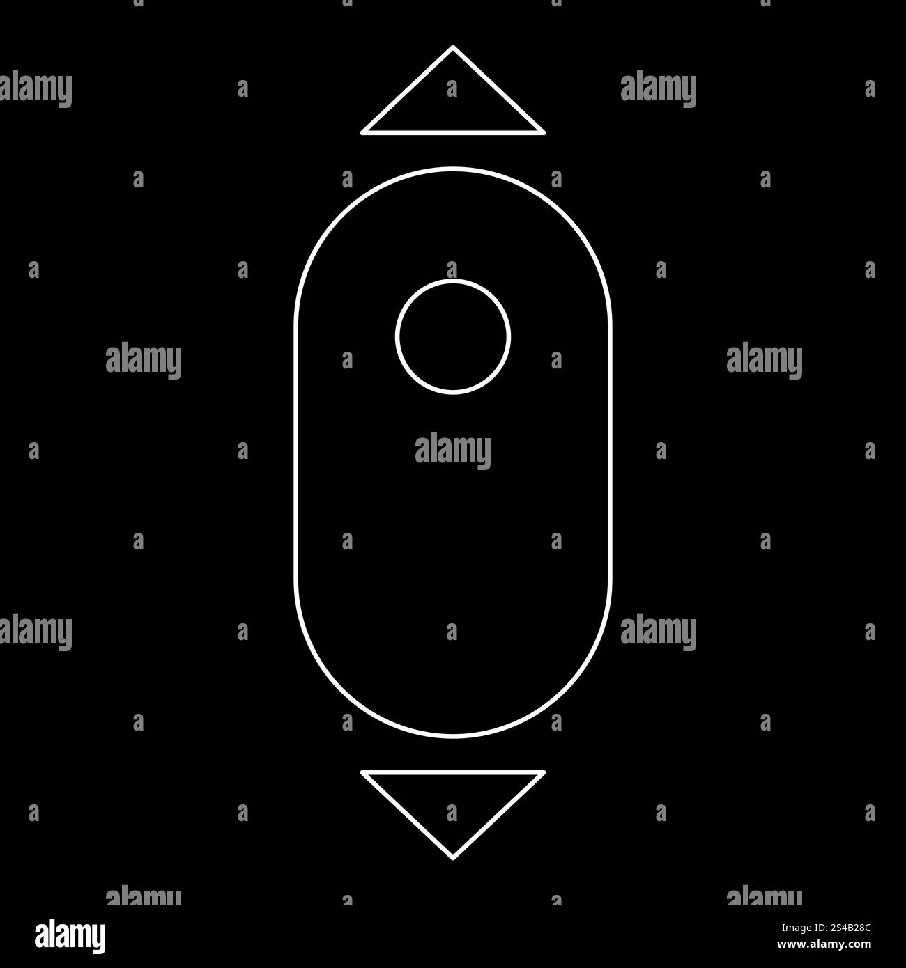 Scroll down computer mouse icon Stock Vector Image & Art - Alamy