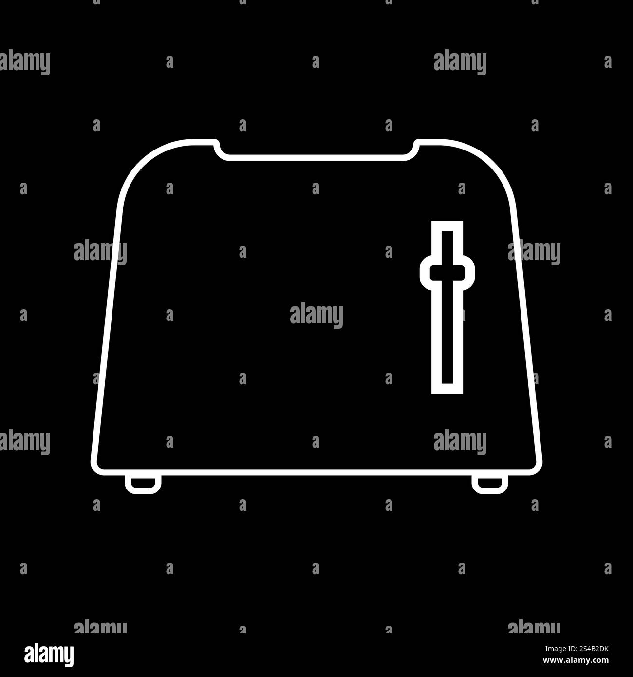 Toaster icon Stock Vector Image & Art - Alamy
