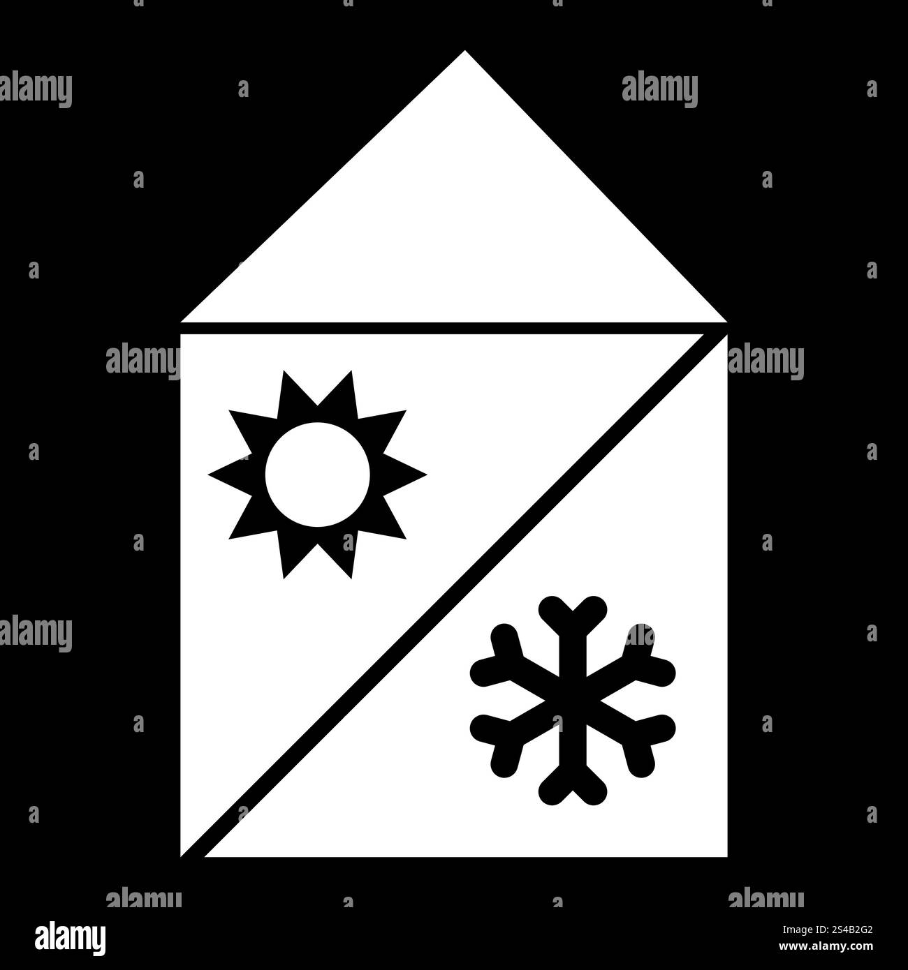 Color heating cooling system hi-res stock photography and images - Alamy