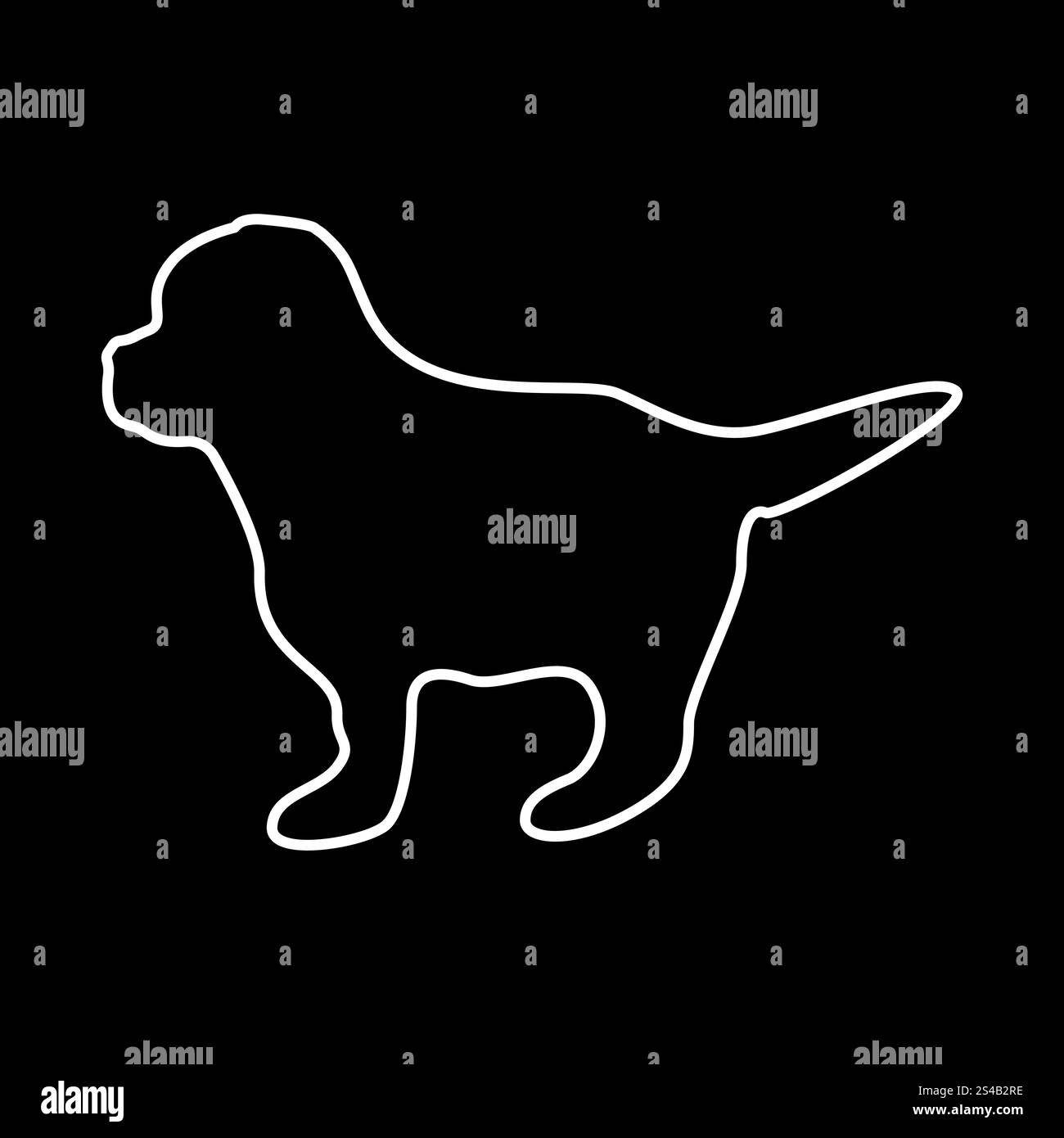 Puppy icon Stock Vector Image & Art - Alamy