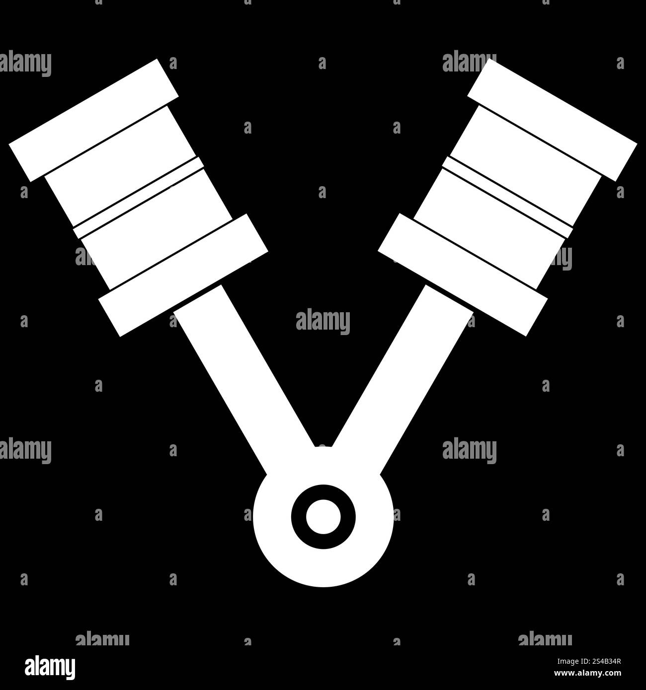 Engine pistons service repair Black and White Stock Photos & Images - Alamy