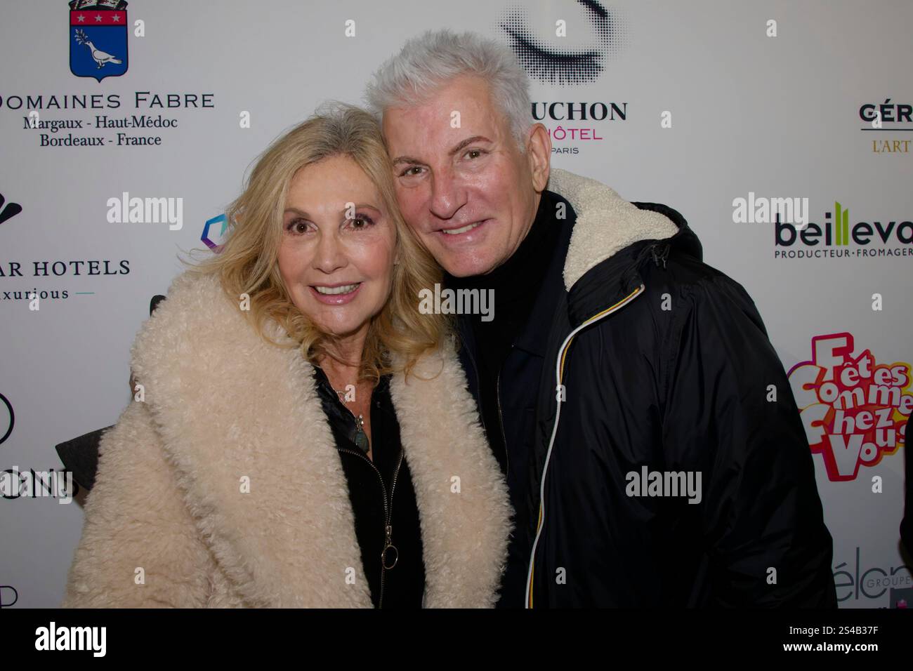 Paris, France. 5th Jan, 2025. TV presenter Fabienne Amiach attends the ...