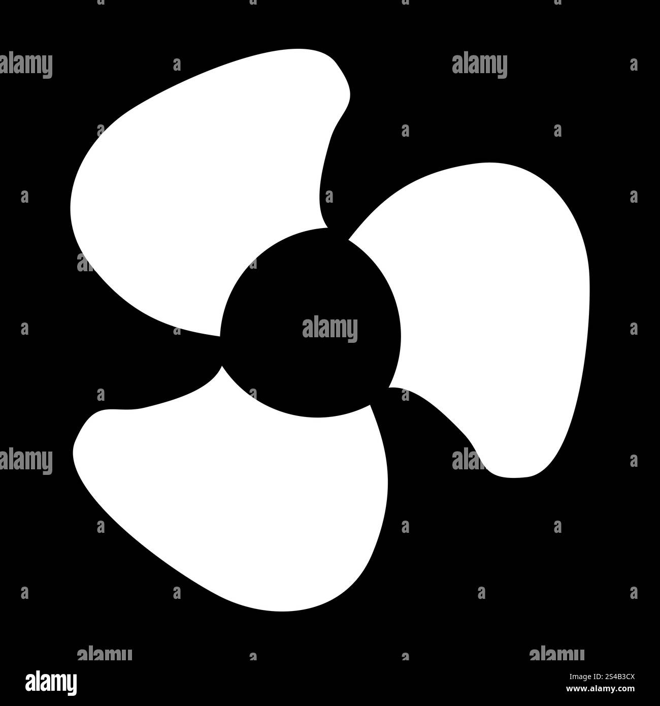 Engine fan blades Stock Vector Images - Alamy