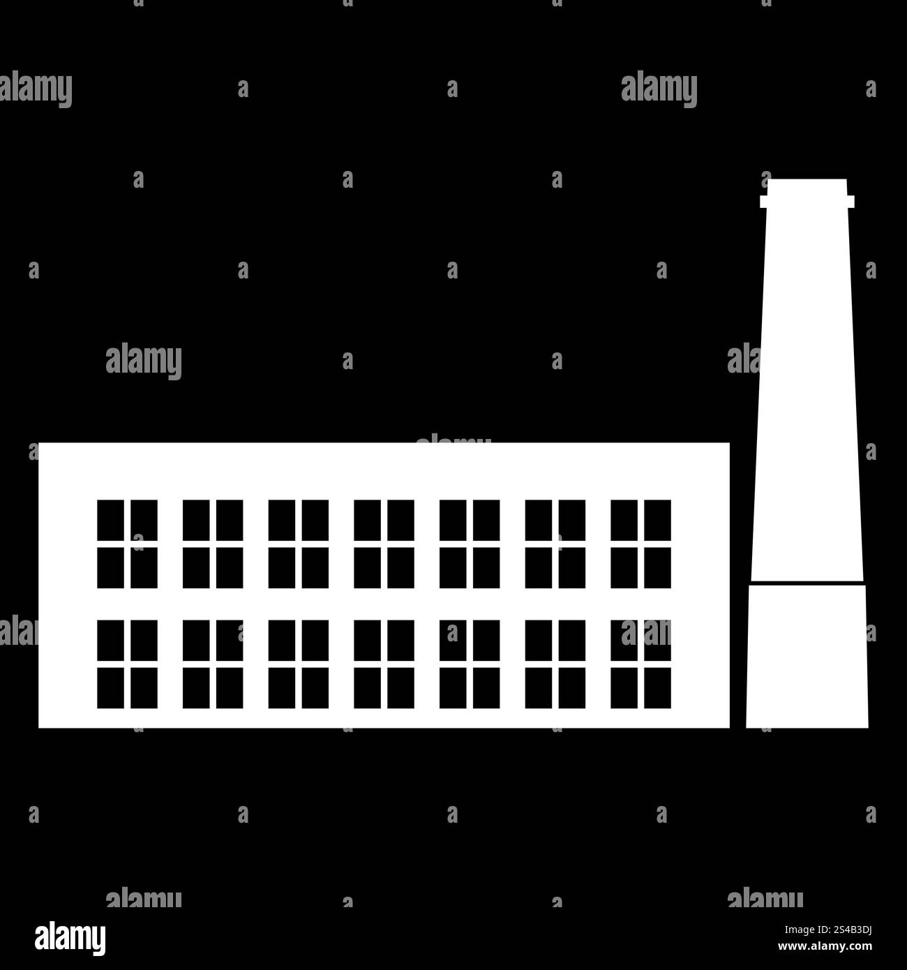 Industrial building factory icon .. Industrial building factory icon ...