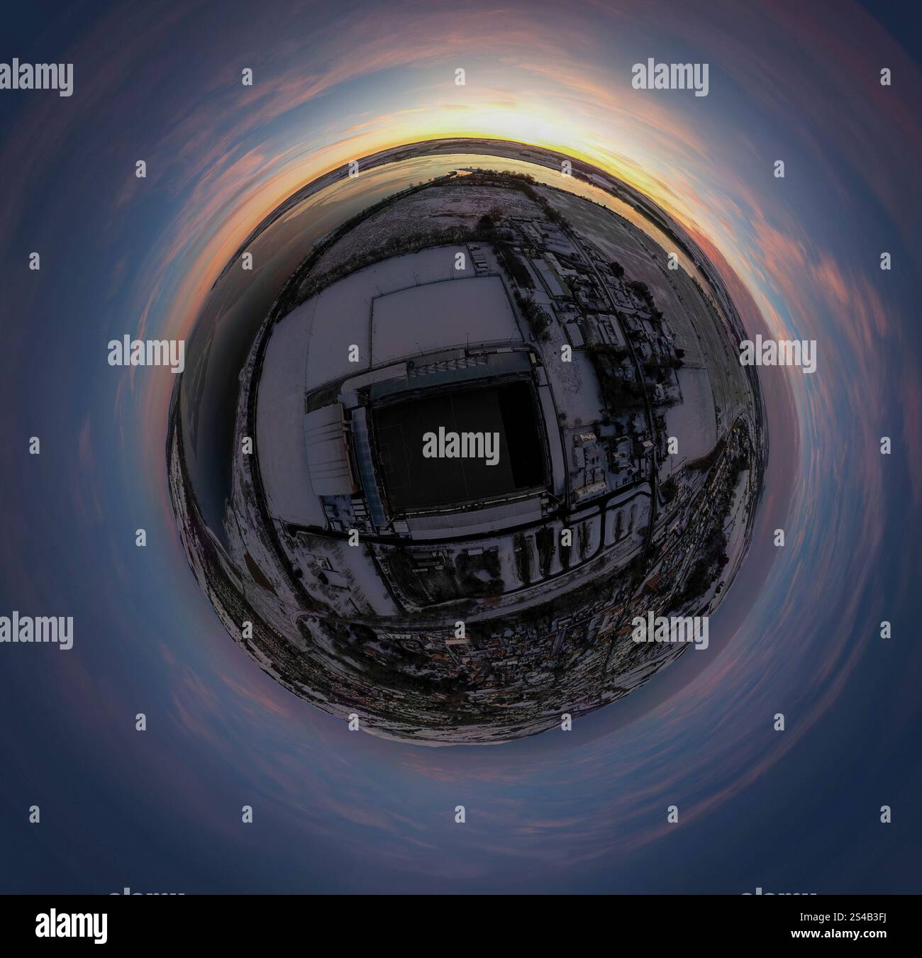 Dingwall, Scotland, UK. 11th January 2025; Victoria Park, Dingwall ...