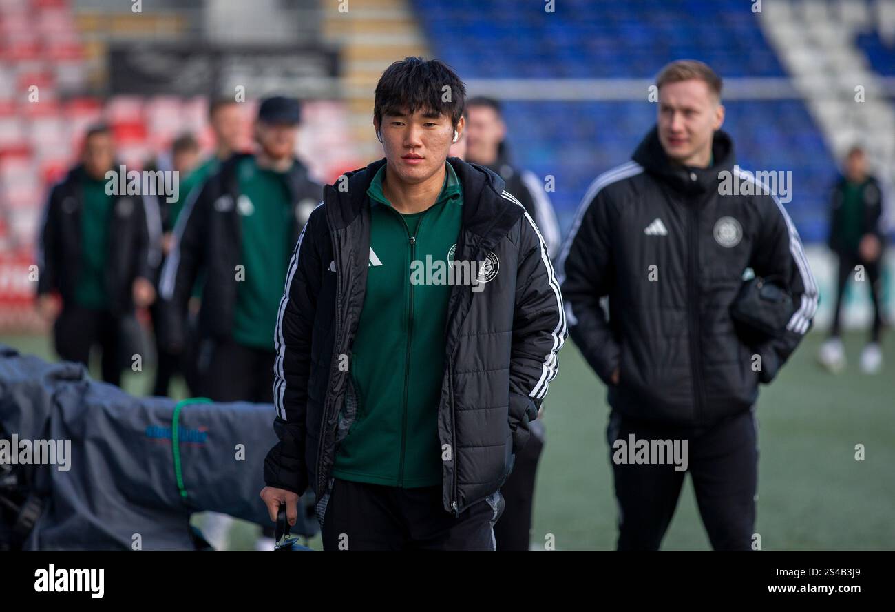 Dingwall, Scotland, UK. 11th January 2025; Victoria Park, Dingwall ...