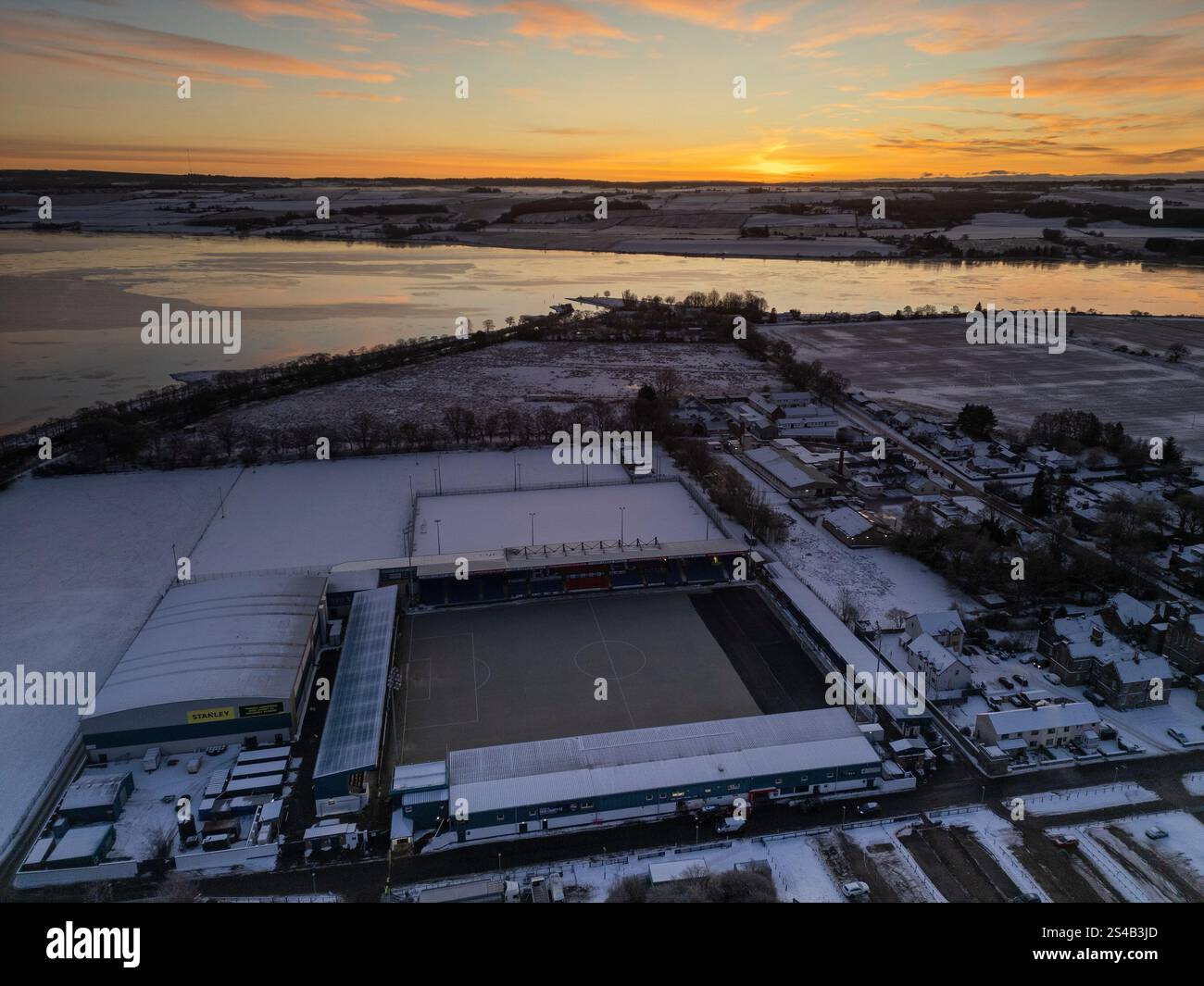 Dingwall, Scotland, UK. 11th January 2025; Victoria Park, Dingwall ...