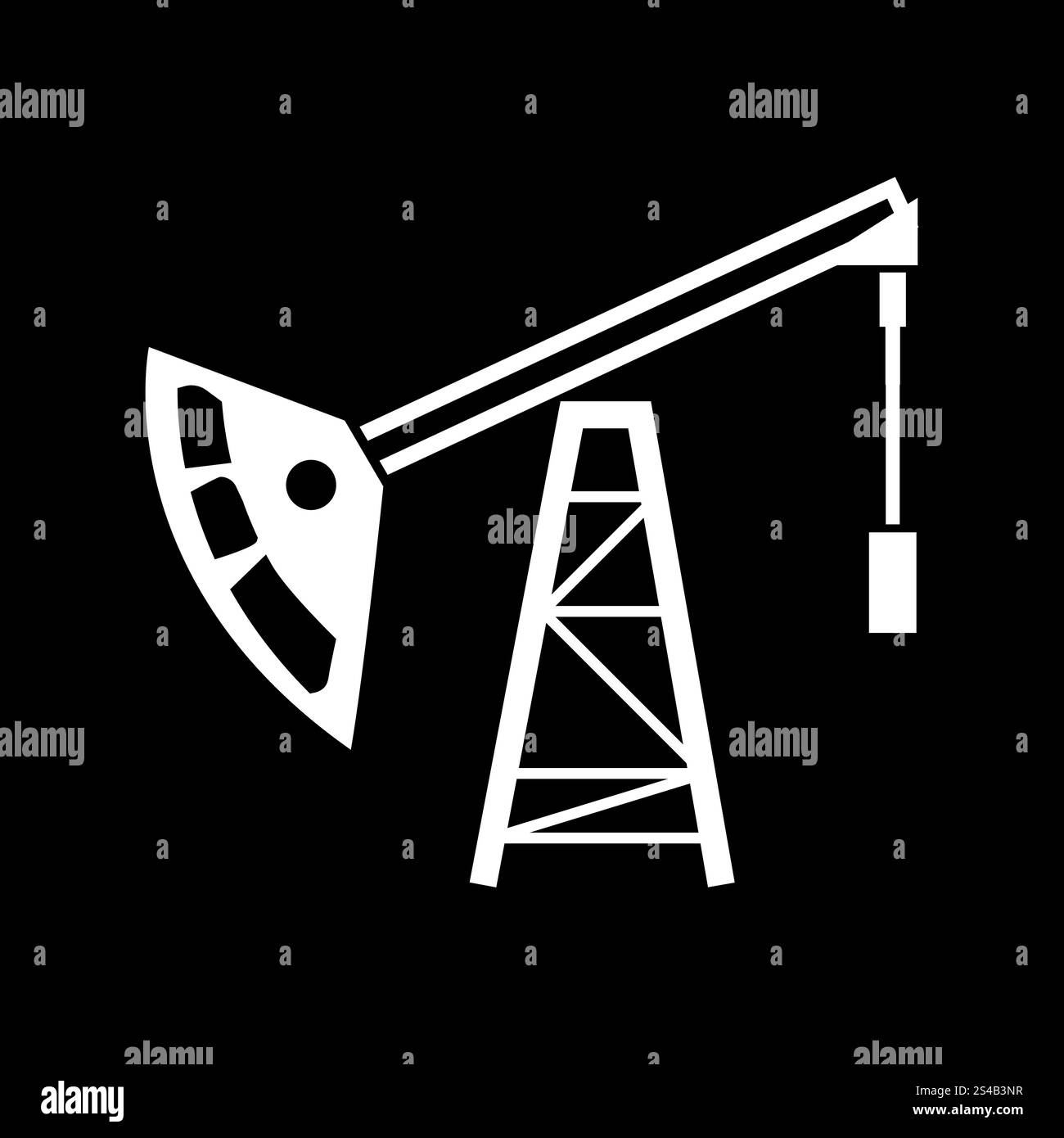 Oil rig it is icon .. Oil rig it is icon . Flat style Stock Vector ...