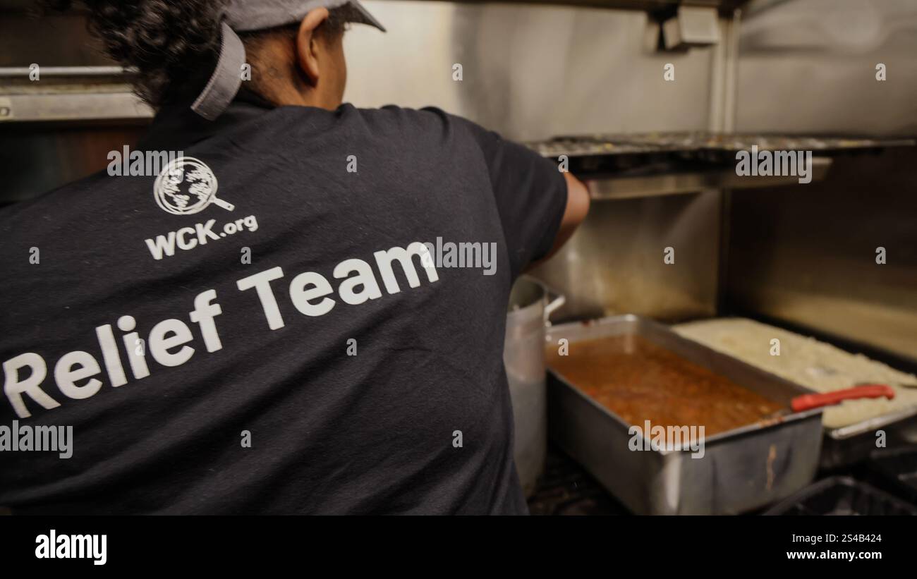 Pacific Palisades, California, USA. 10th Jan, 2025. World Central ...