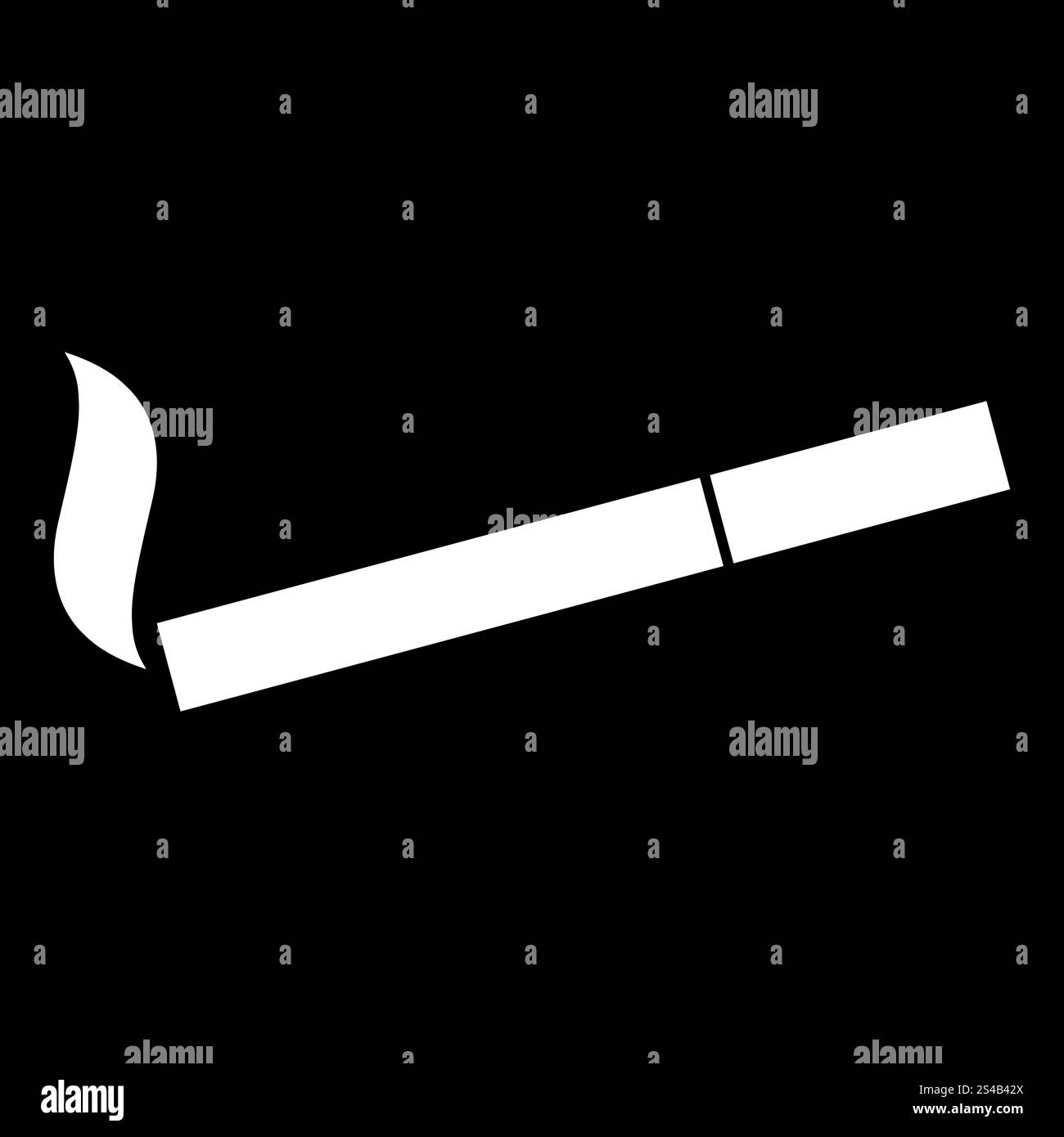 Smoking symbol. Cigarette icon Stock Vector Image & Art - Alamy