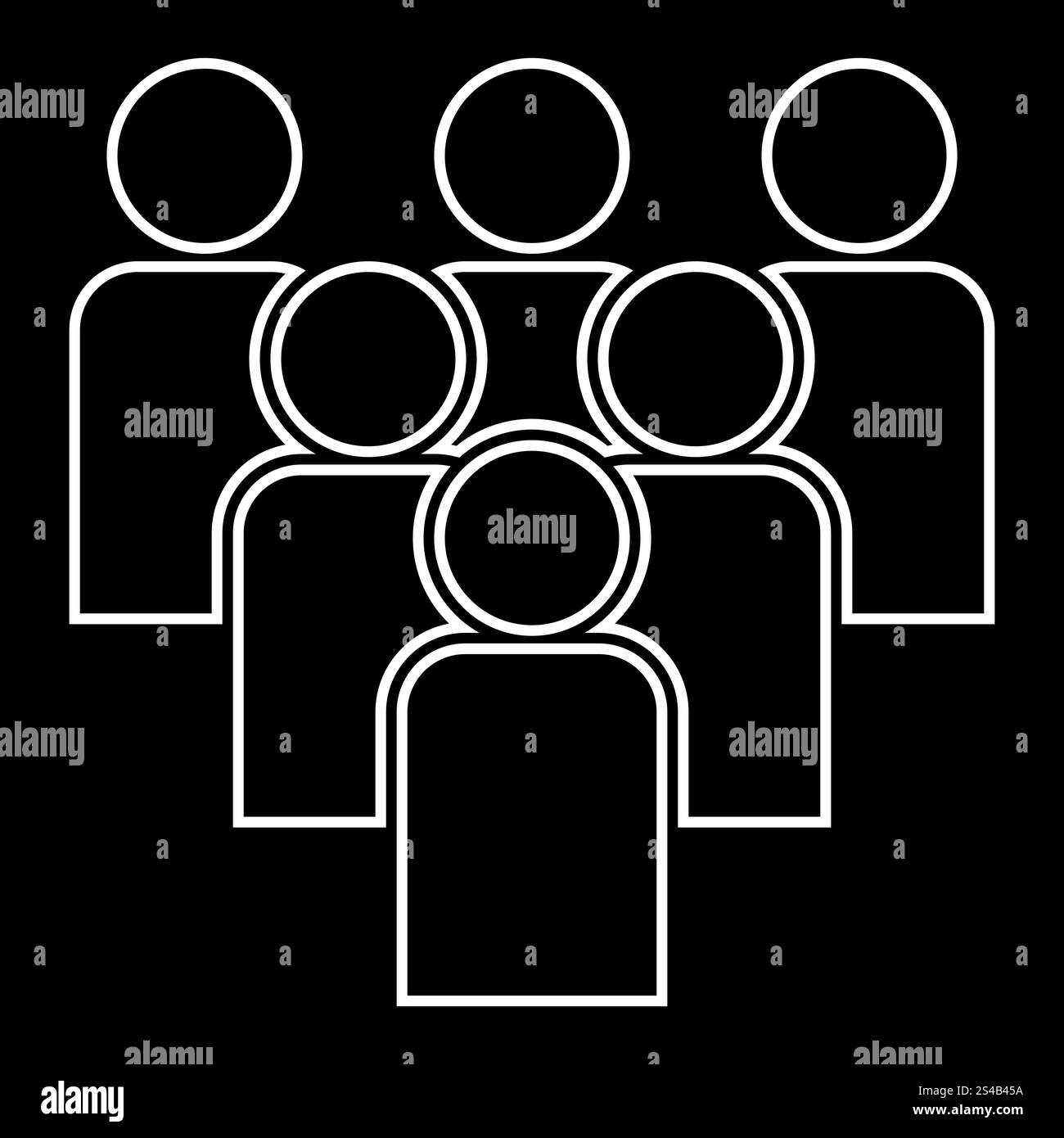 Teenagers teamwork Stock Vector Images - Alamy