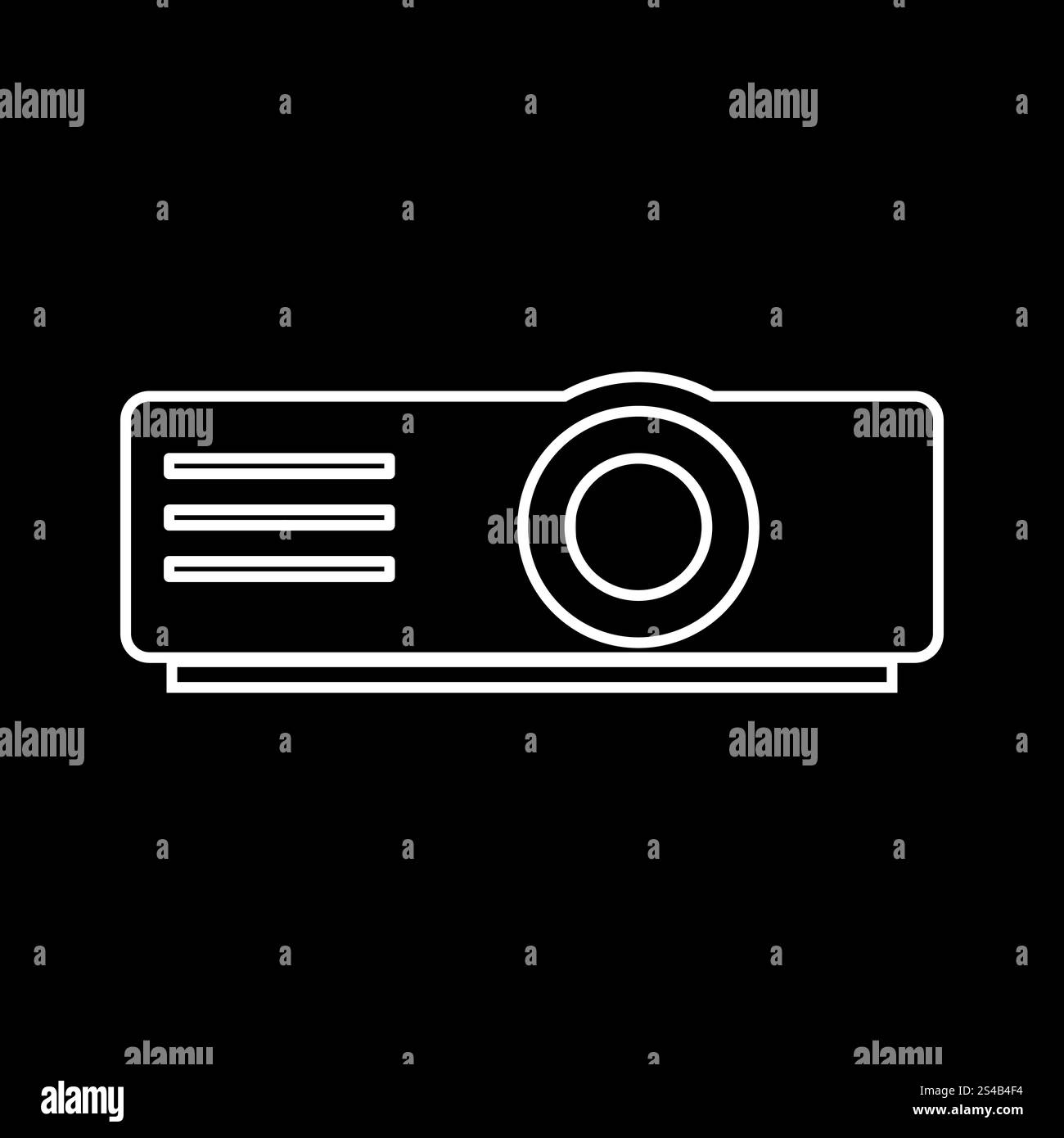 Projector icon Stock Vector Image & Art - Alamy
