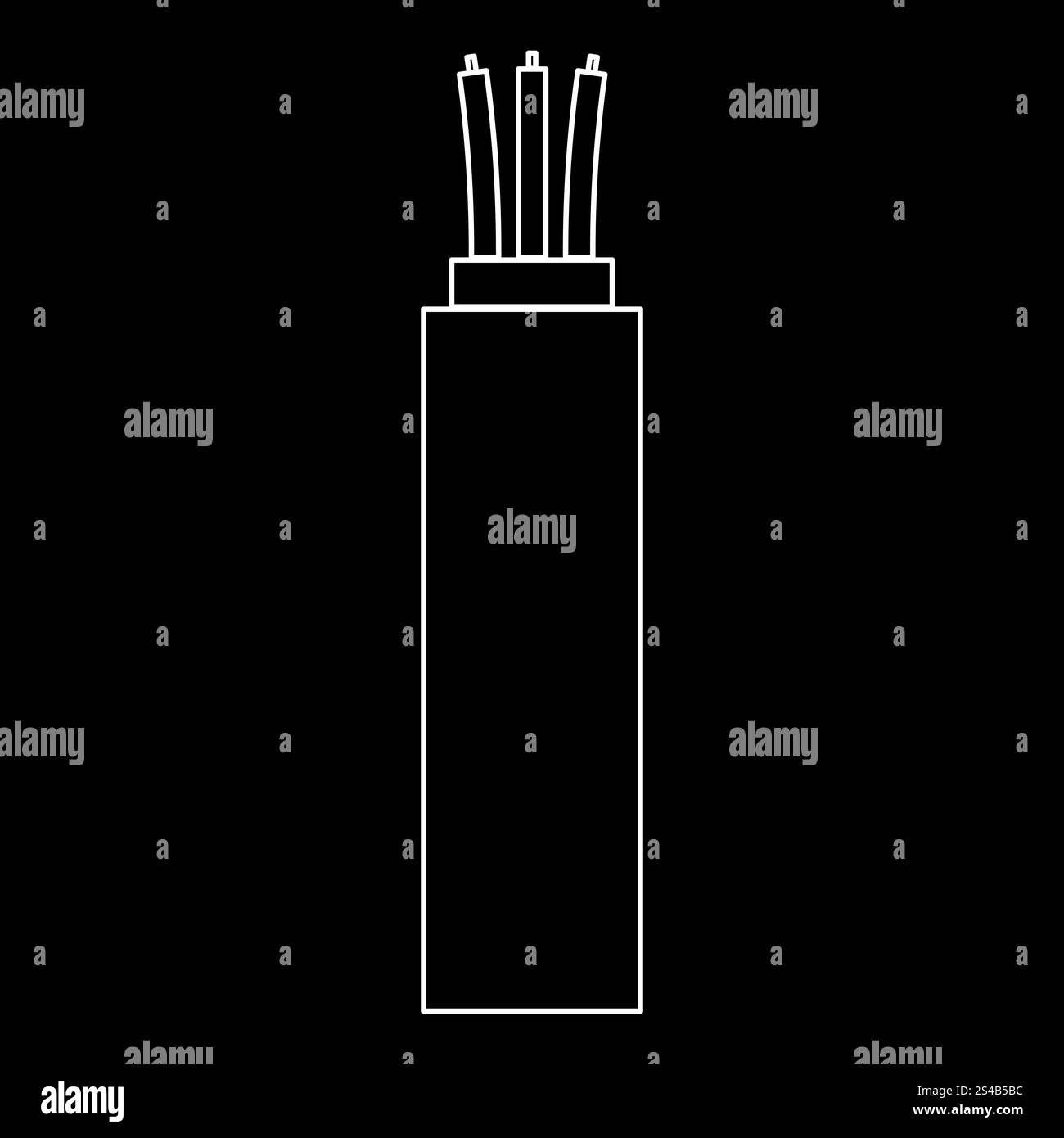 Electric cable icon Stock Vector Image & Art - Alamy