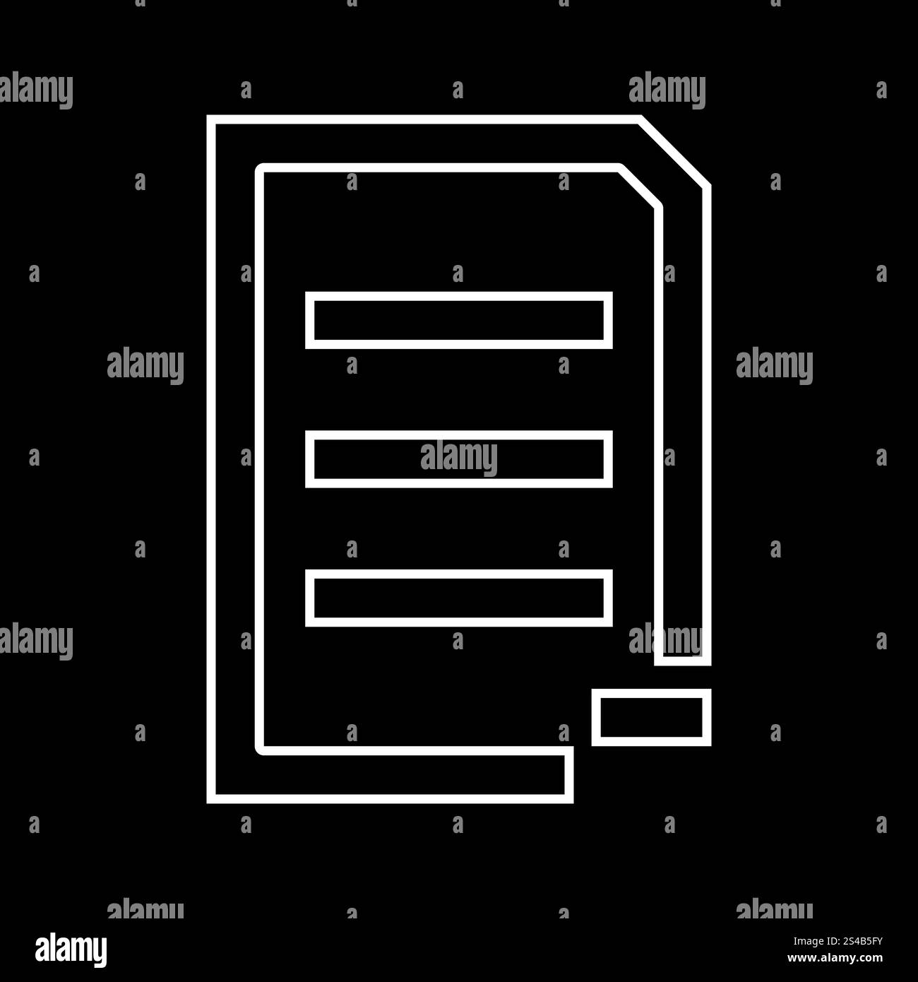 White paper sheet words hi-res stock photography and images - Alamy