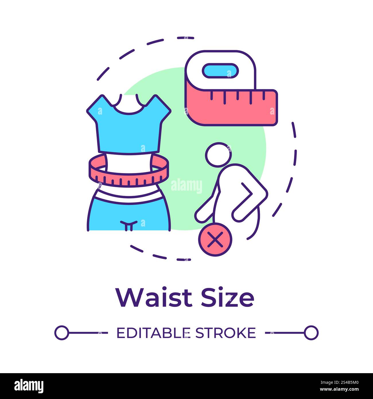 Waist management Cut Out Stock Images & Pictures - Alamy