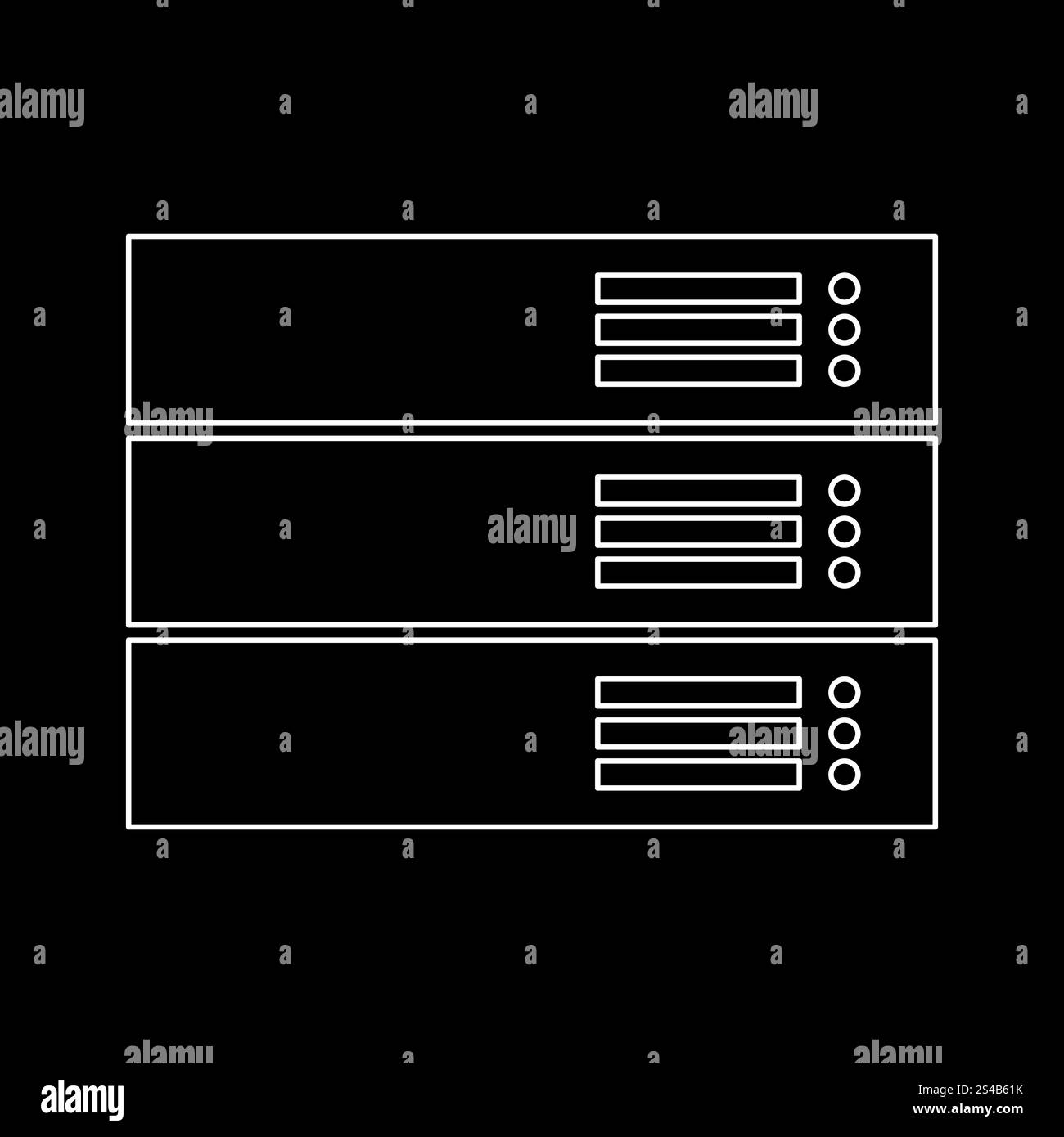 Server hub Stock Vector Images - Alamy