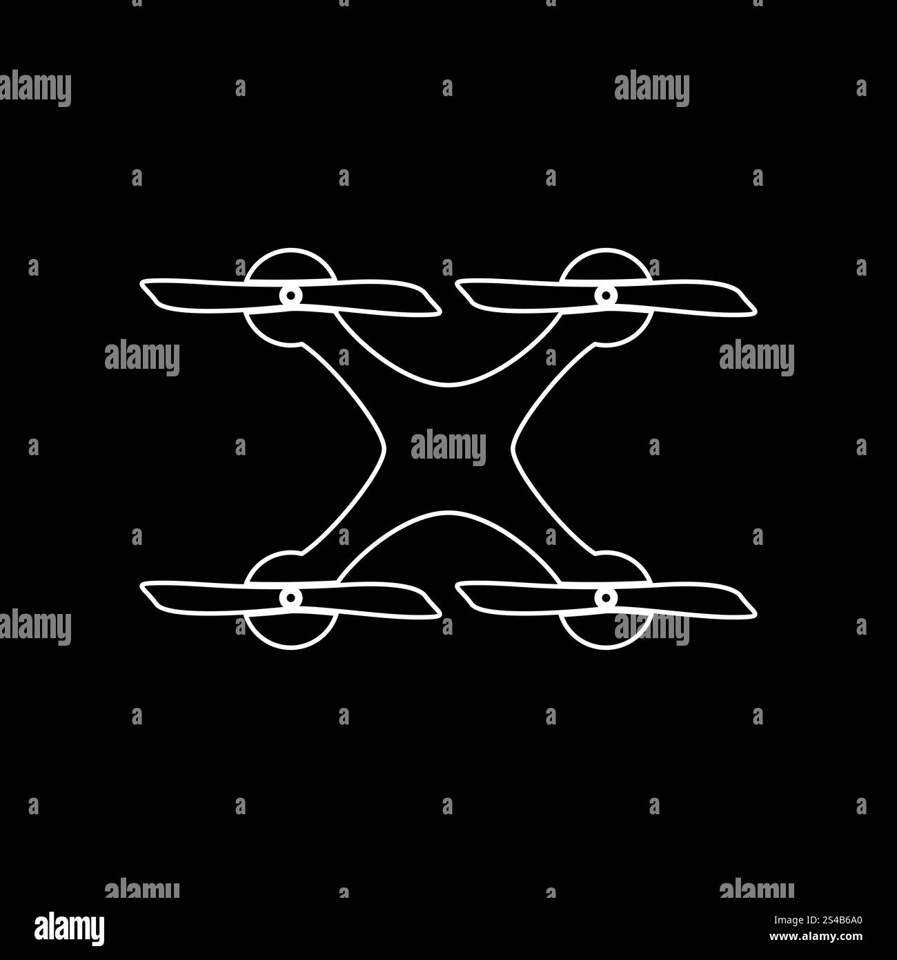 Drone icon Stock Vector Image & Art - Alamy