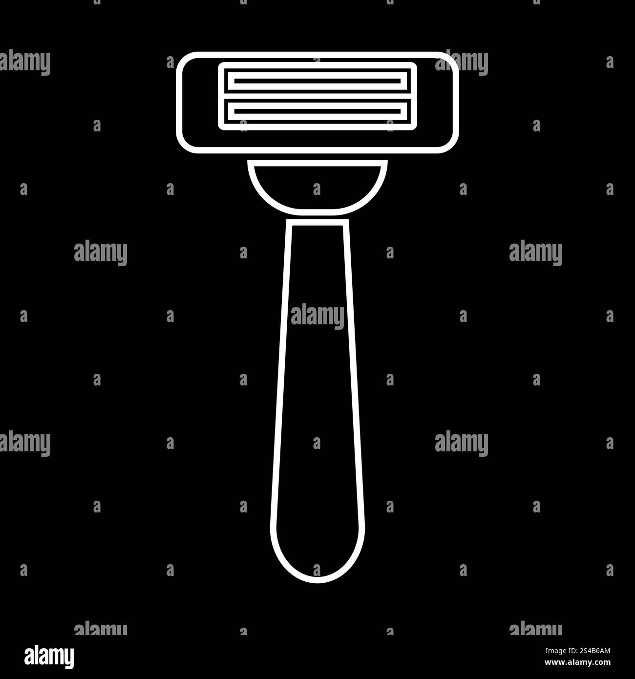 Razor icon Stock Vector Image & Art - Alamy