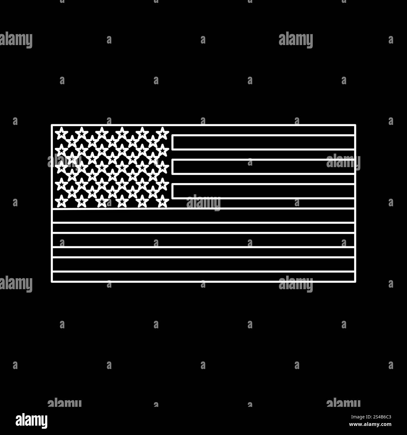 Independence celebration flag Black and White Stock Photos & Images - Alamy