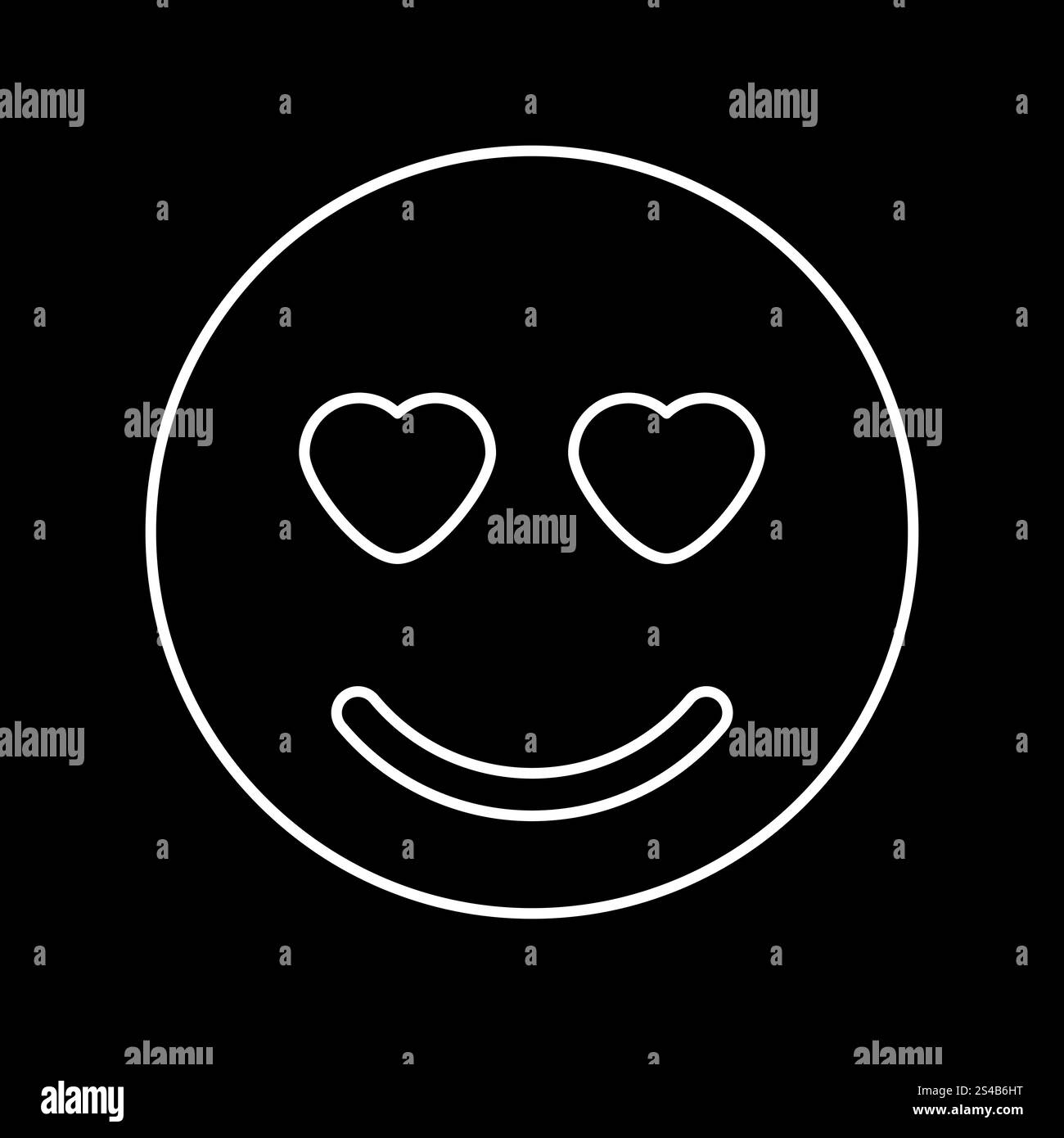 Smile shape Black and White Stock Photos & Images - Alamy