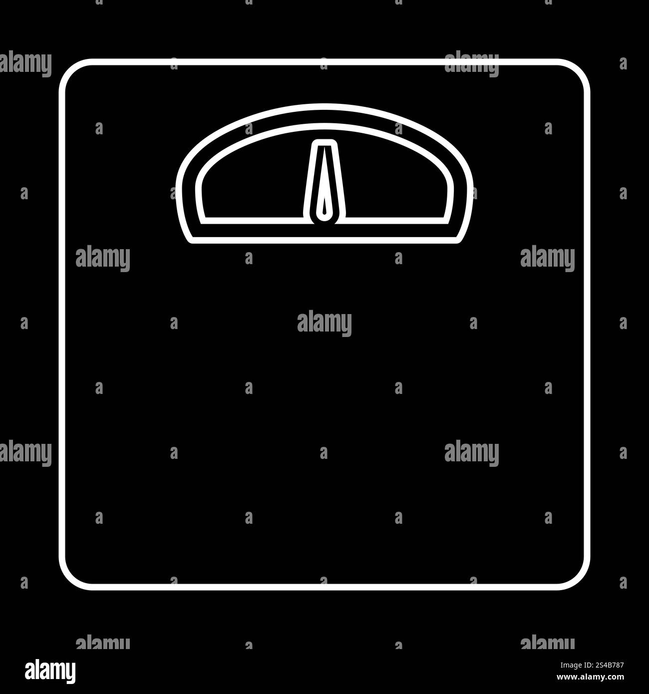 Weight scale icon Stock Vector Image & Art - Alamy