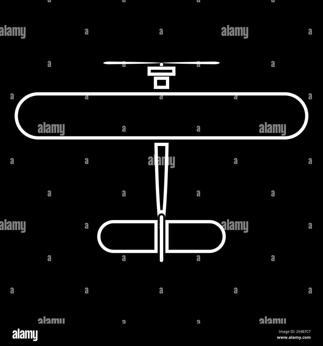 Biplane icon Stock Vector Image & Art - Alamy